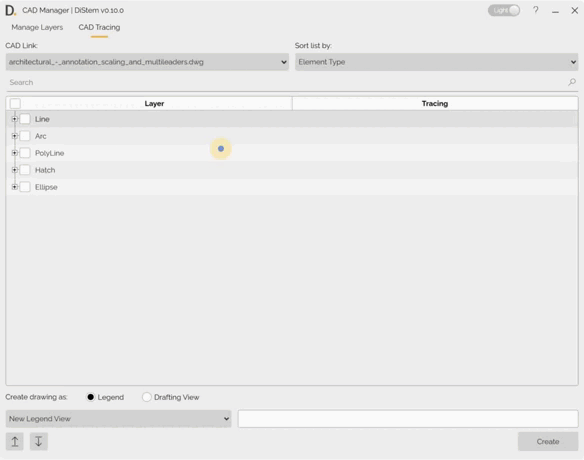 CAD Tracing - DiRoots.DiStem.Releases