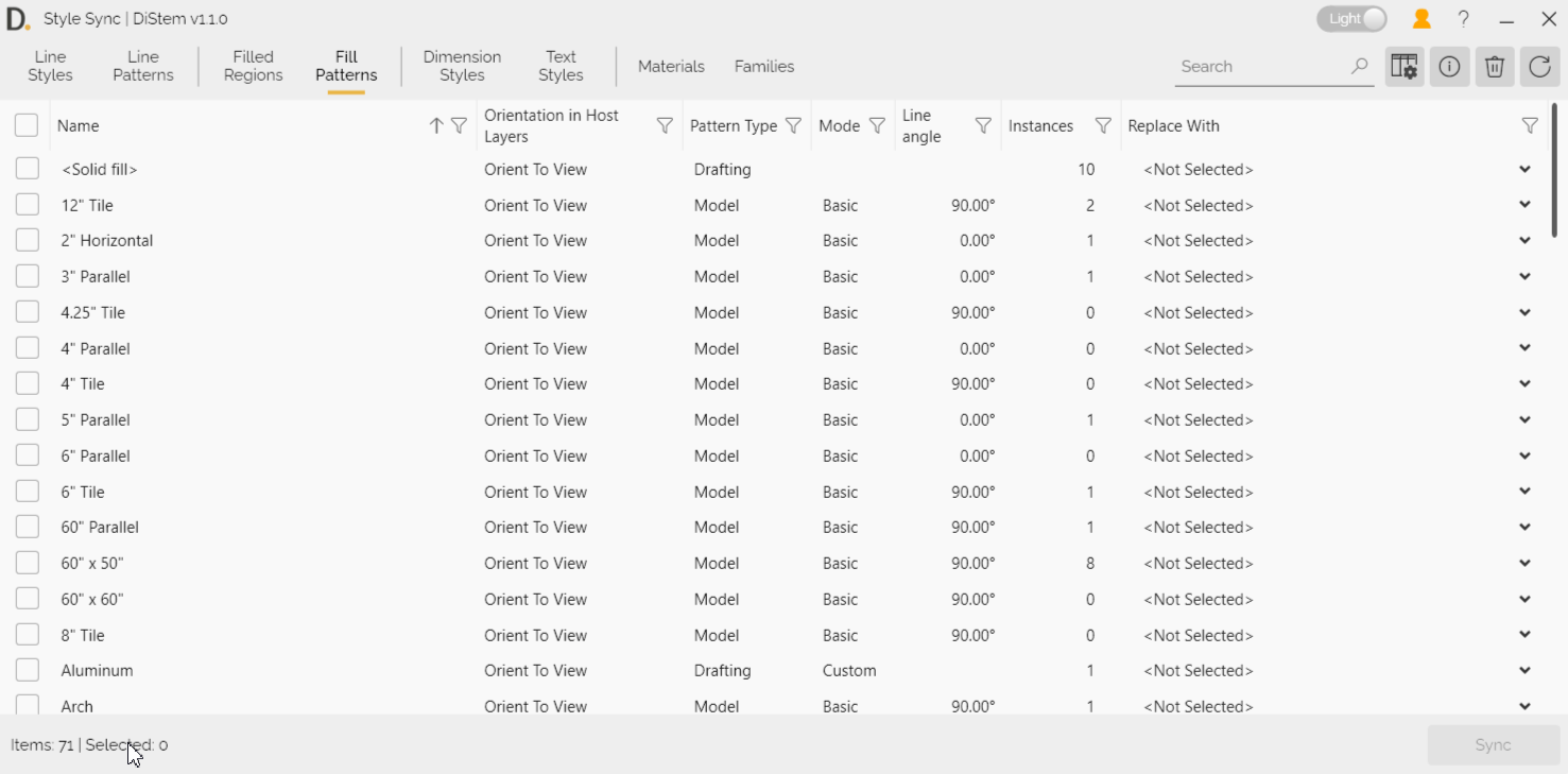Filled Patterns - DiRoots.DiStem.Releases