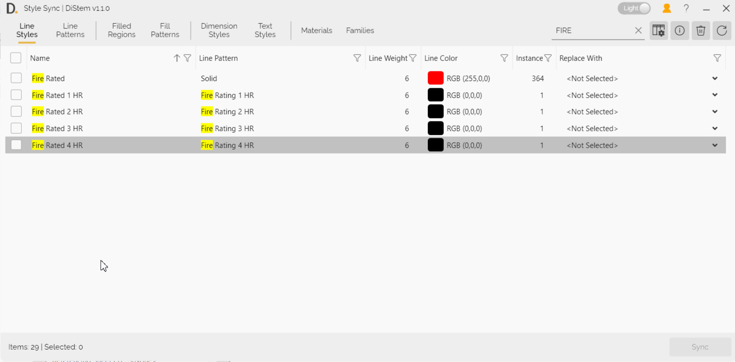 Line Styles - DiRoots.DiStem.Releases
