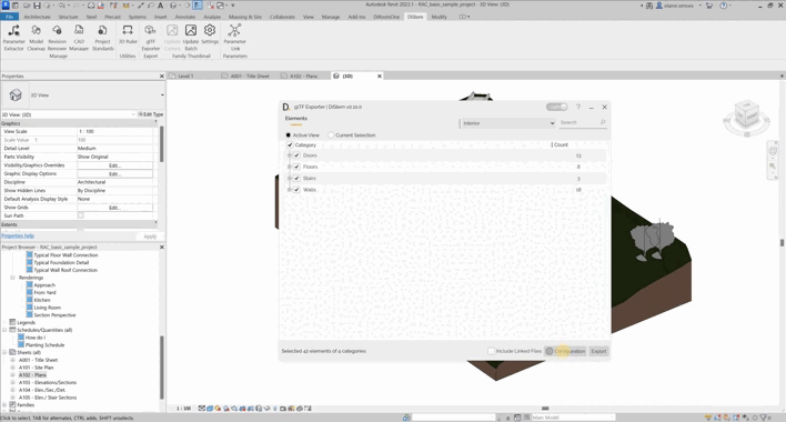 glTF Exporter - DiRoots.DiStem.Releases